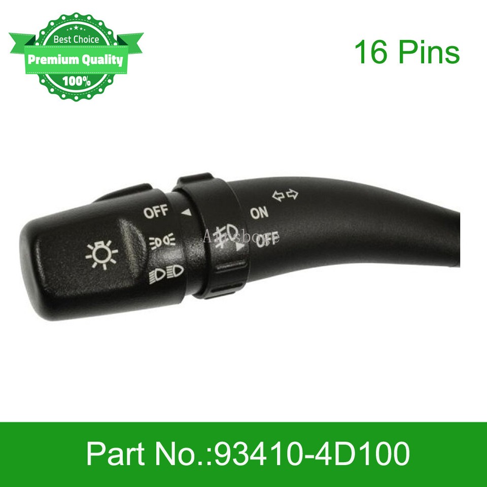 New Turn Signal Headlamp Switch W/Fog For KIA Sedona 06-14 93410-4D100 ...