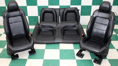 20' MUSTANG Coupe Black Leather Heated Cooled Power Buckets Backseat ...
