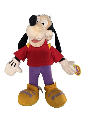 RARE Maximilian "Max" Goof Plush 14" The Walt Disney Vintage Stuffed ...
