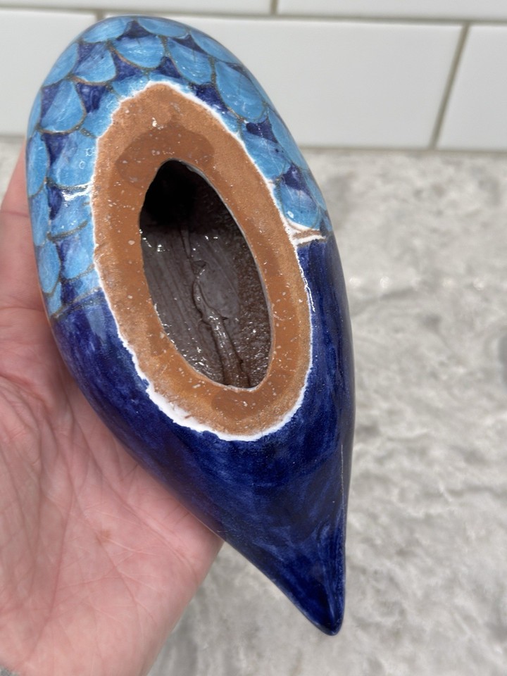 Romano Innocenti Hand Painted Italian Pottery Duck Figurine | eBay