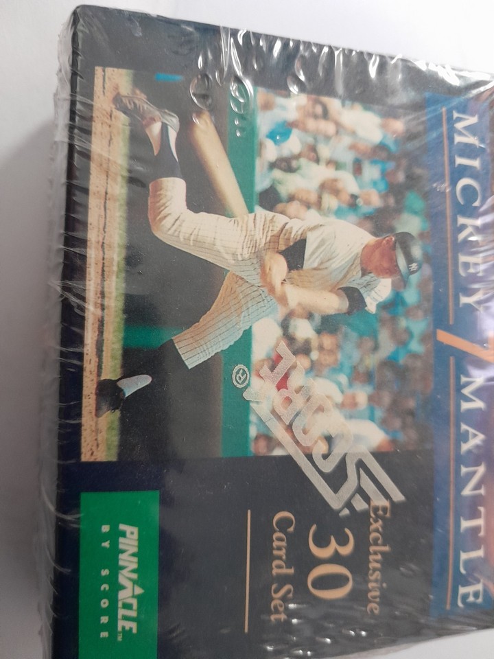 1992 Pinnacle Mickey Mantle - Mickey Mantle 30 Card Set - Factory ...