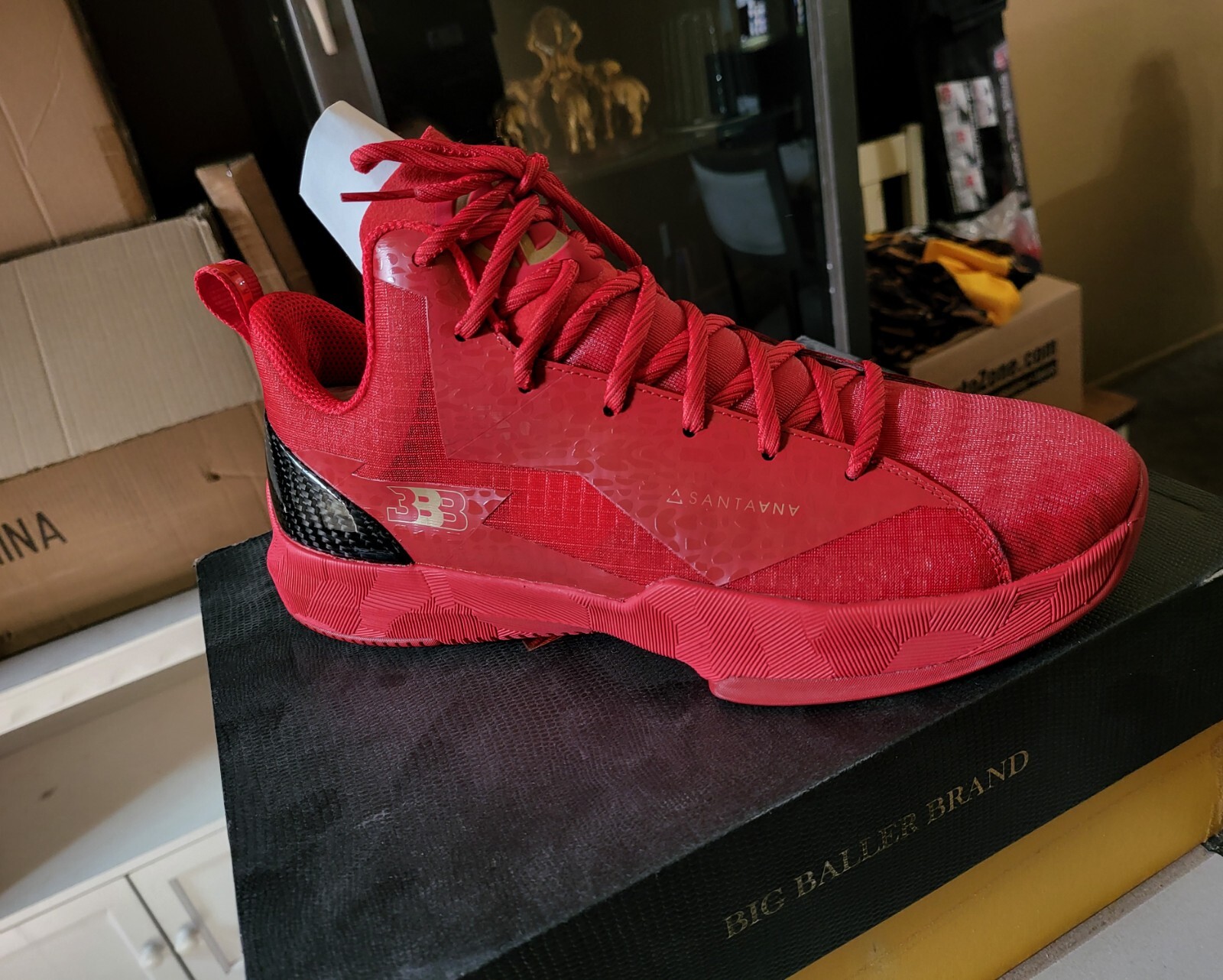 Big Baller Brand/BBB ZO2 Triple Red | eBay