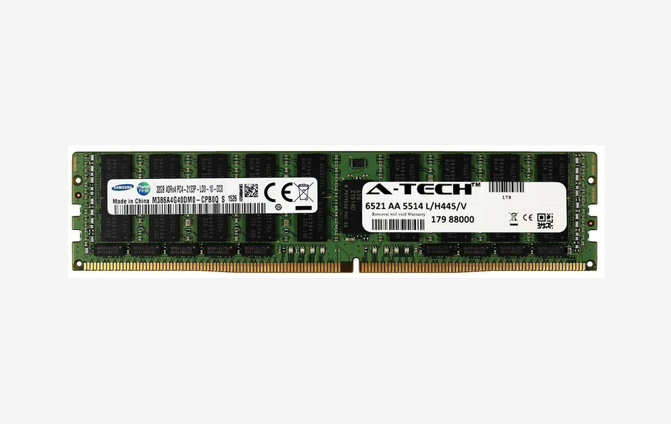 Samsung DDR4 32GB 2133MHz ECC Server RAM PC4-2133P 4DRx4 DIMM 288Pin ...