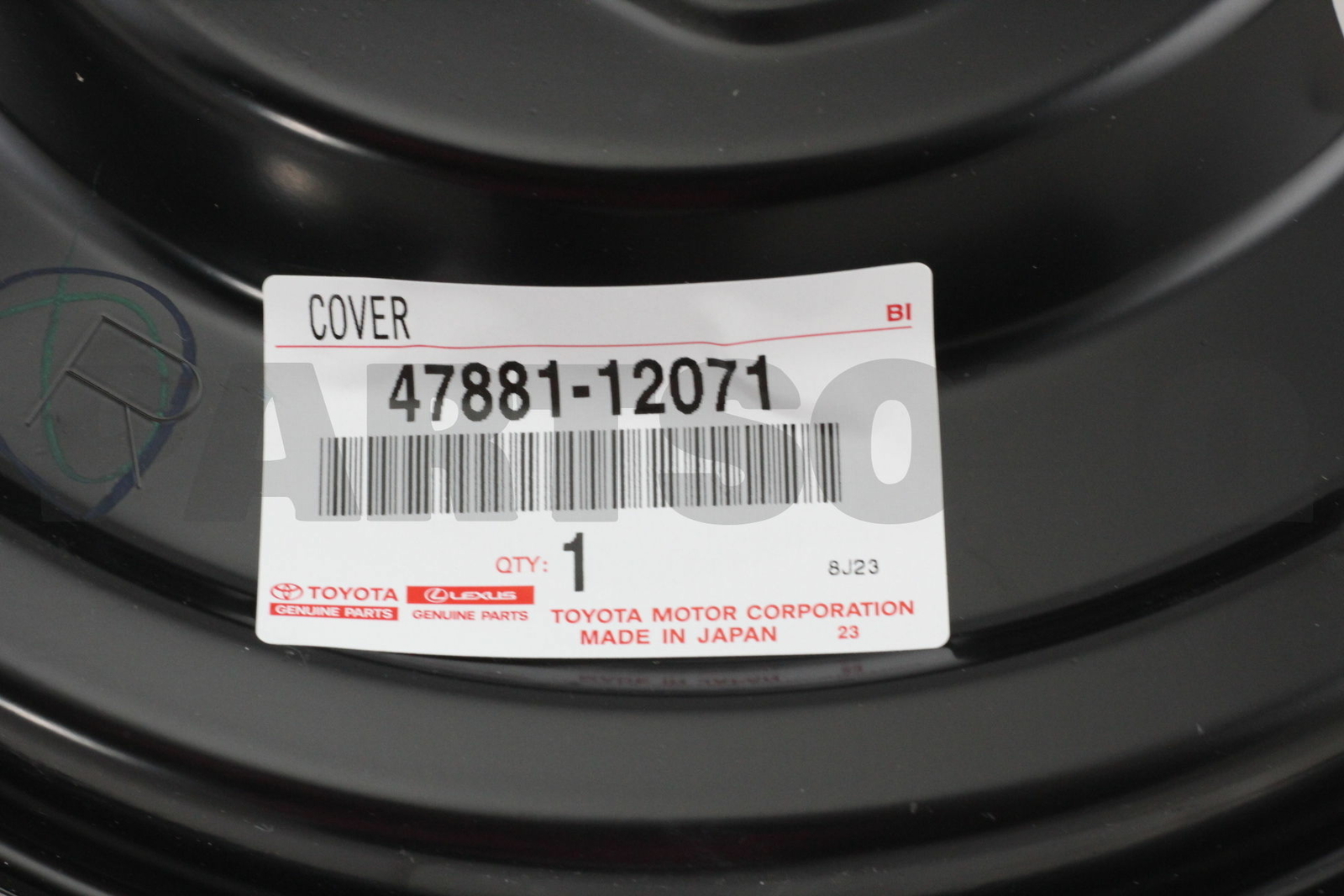 4788112071 Genuine Toyota COVER SUB-ASSY, DISC BRAKE DUST, REAR RH ...