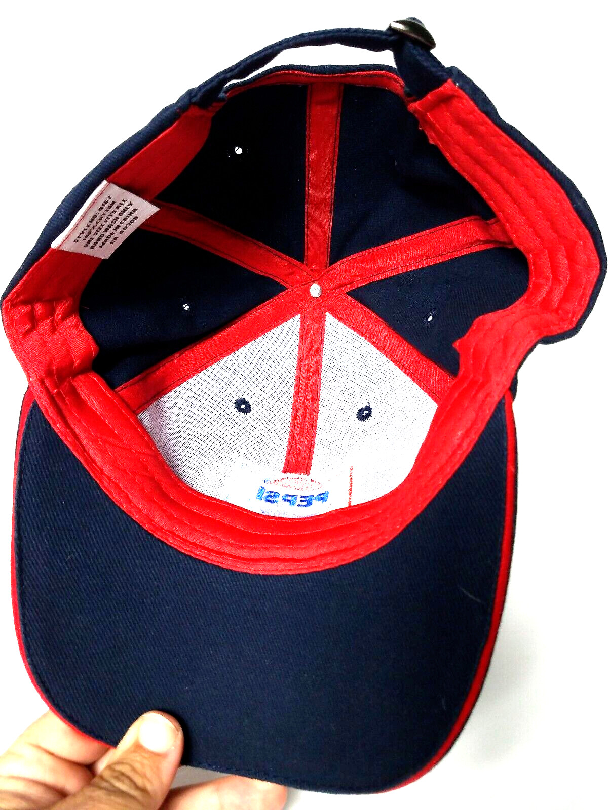 Navy Blue Pepsi Cola Logo Soda Softdrink Baseball Hat… - Gem