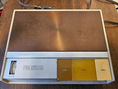 Vintage Realistic Plug ‘n Talk Station FM Wireless Intercom 43-212 | eBay