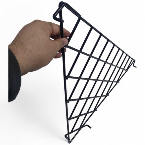 GRIDWALL PANEL GRID MESH HOOKS PRONGS CHROME ACCESSORIES SHOP DISPLAY ...