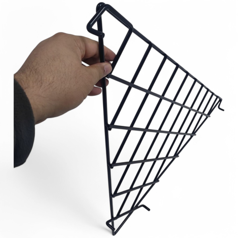 GRIDWALL PANEL GRID MESH HOOKS PRONGS CHROME ACCESSORIES SHOP DISPLAY ...