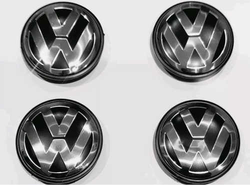 VW ALLOY WHEEL CENTRE CAPS X 4 GOLF PASSAT SCIROCCO CHROME 65MM | eBay UK