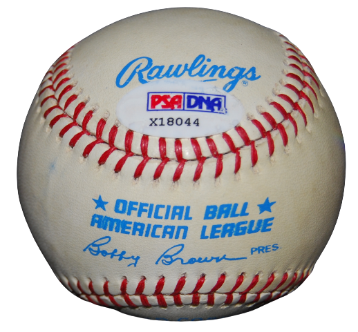 LUKE APPLING signed American League OAL baseball (CHICAGO WHITE SOX ...