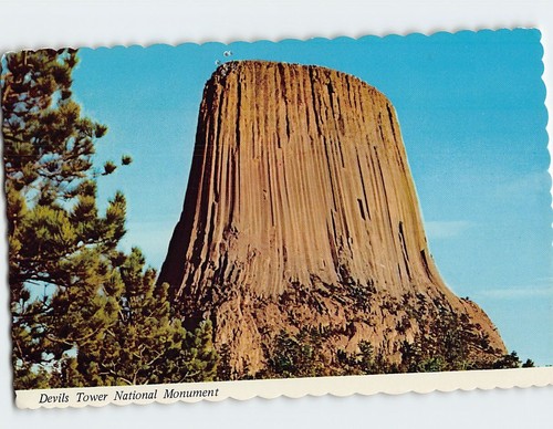 Postcard Devils Tower National Monument, Wyoming | eBay