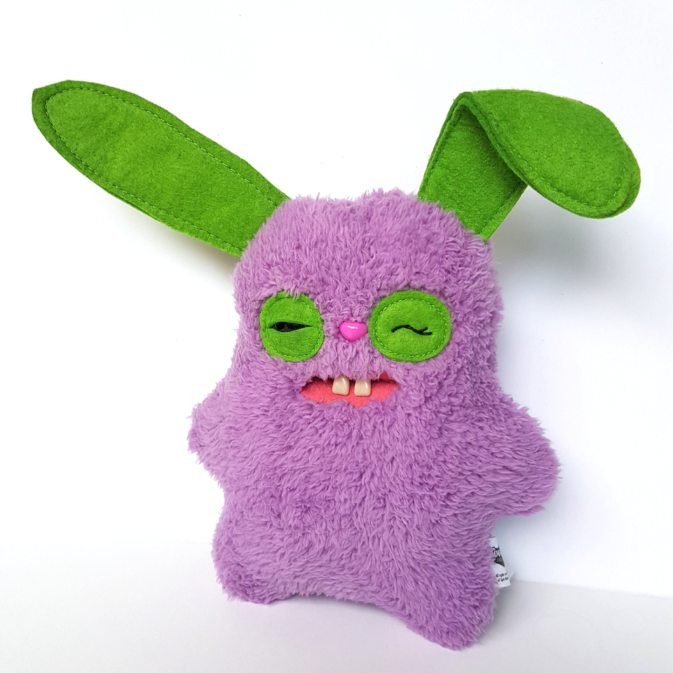 Fuggler LIMITED EDITION RABID RABBIT Funny Ugly Monster Plush Toy Rare ...