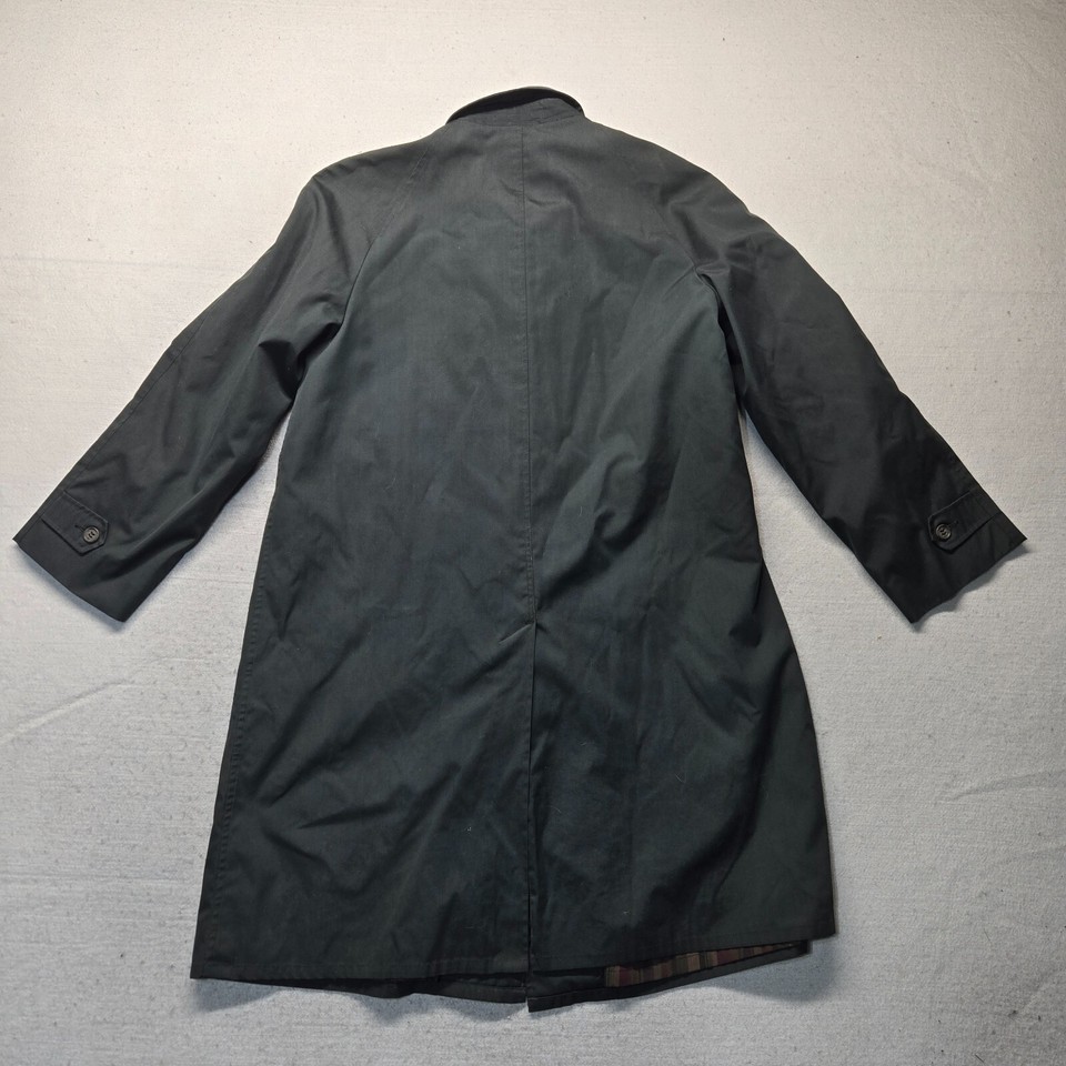 Rainfair Overcoat Gray Rain Coat Classy Trench Adult Men's Size 42 | eBay