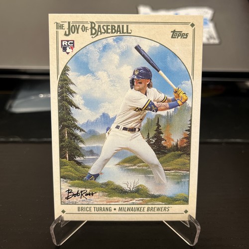 2023 Topps x Bob Ross Joy of Baseball #60 BRICE TURANG RC | eBay