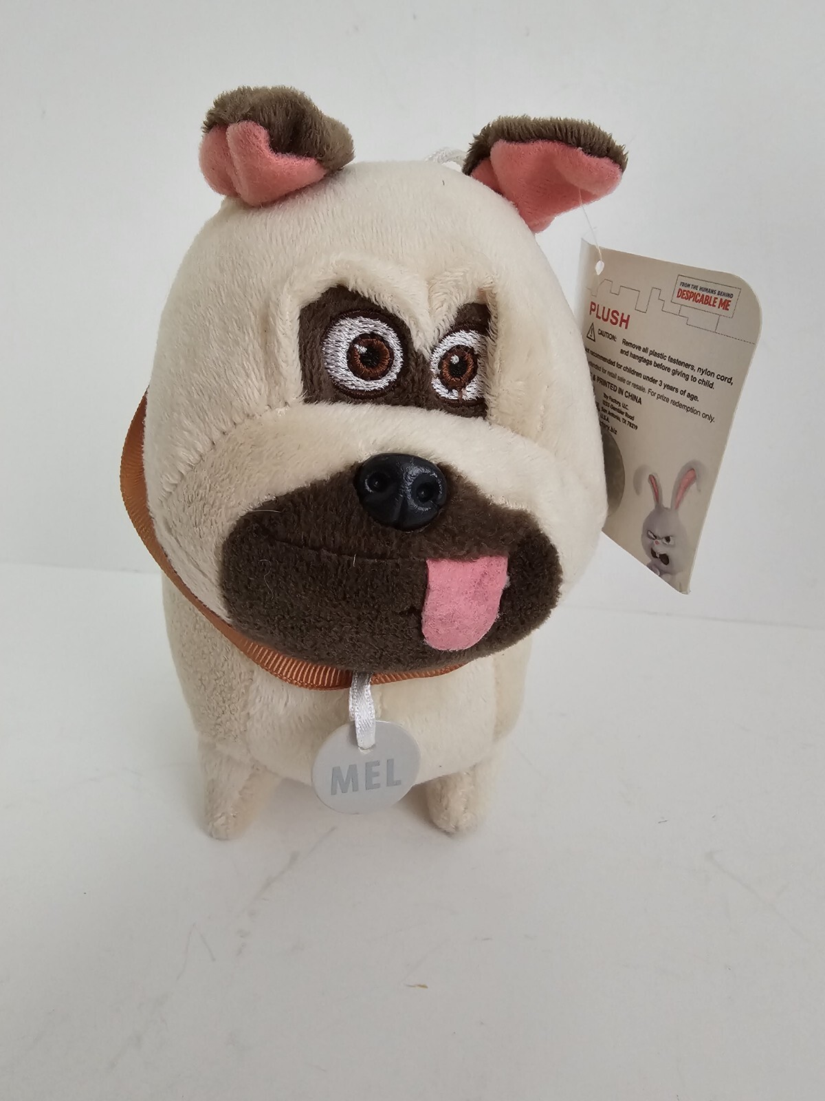 MEL Pug Dog Plush Secret Life of Pets Stuffed Toy Factory New with Tags ...