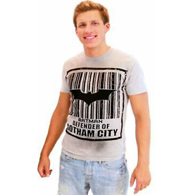 Adult Unisex DC Comics Batman Barcode Defender of Gotham City Cool T ...