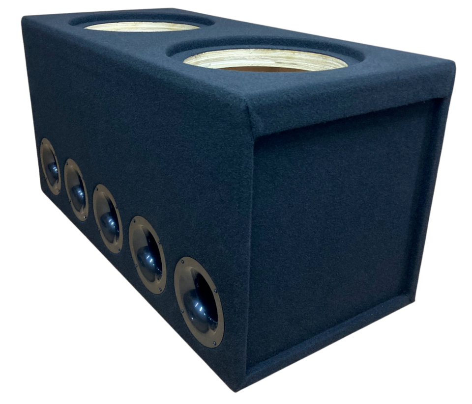 Custom Ported Sub Box Enclosure for 2 13" JL Audio 13W7AE-D1.5 W7 Subs ...