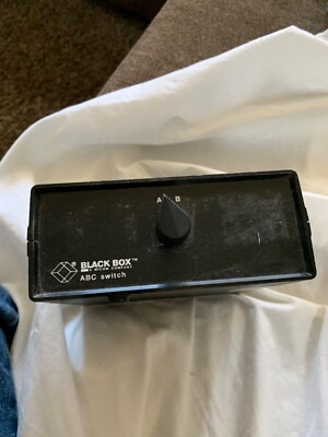 Black Box ABC Switch Paralell SW010B-FFF | eBay