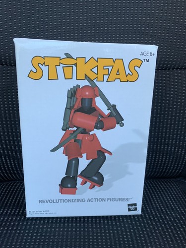 STIKFAS SAMURAI WARRIOR ALPHA MALE Action Figure Kit 2002 Hasbro New ...
