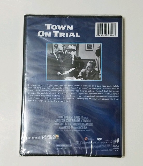 Town on Trial (DVD, 1957) for sale online | eBay