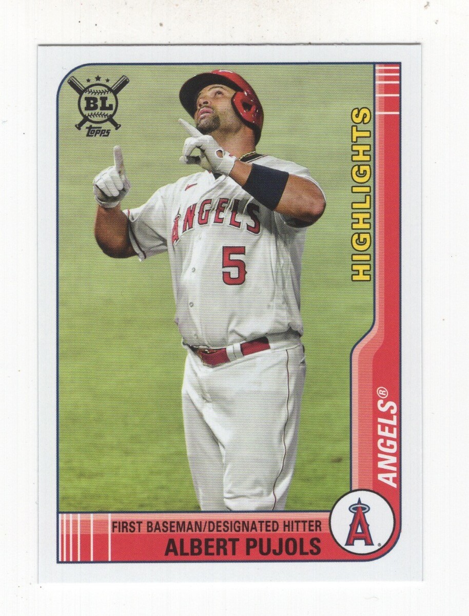 Albert Pujols Angels Card