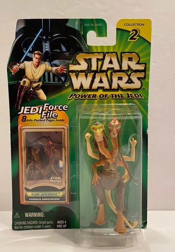 2000 Star Wars Power Of The Jedi Fode and Beed Podrace Announcers ...