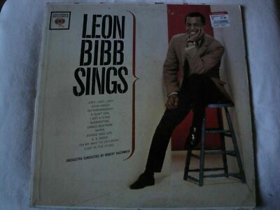 LEON BIBB SINGS VINYL LP 1961 COLUMBIA RECORDS I GOT A SONG, SUMMERTIME ...