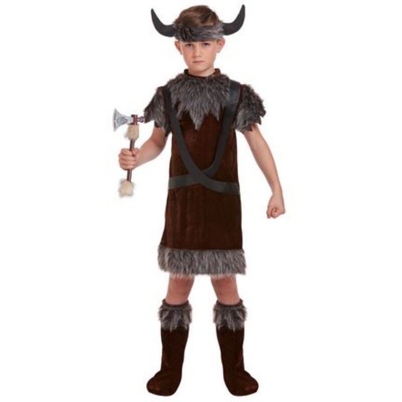 VIKING FANCY DRESS COSTUME CHILDS WORLD BOOK DAY TO FIT AGE 7-9 YEARS ...