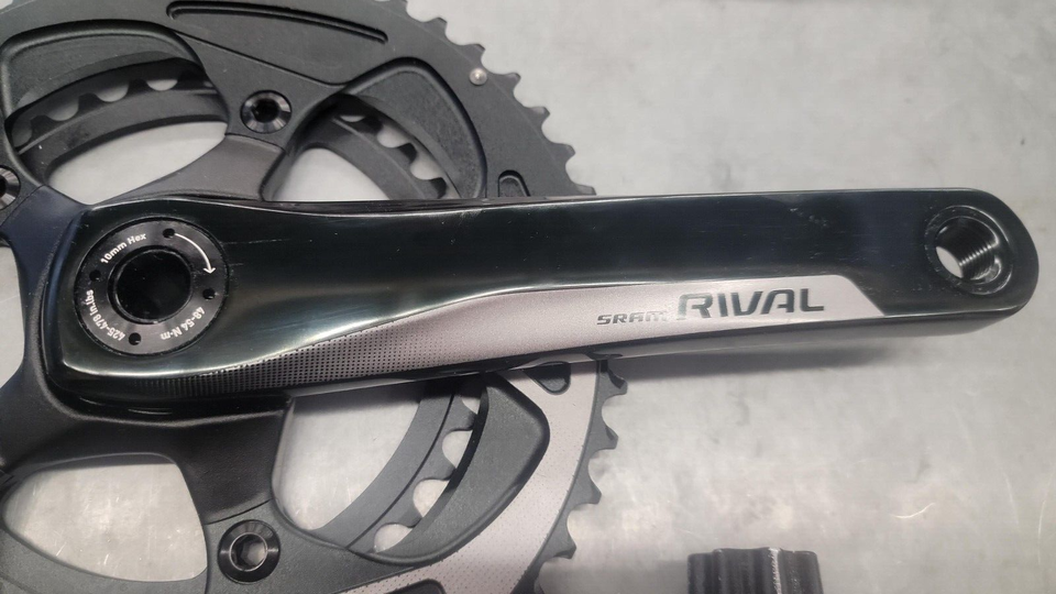 Sram Rival 22 Crank bb30 175MM 50/34T w/o BB | eBay