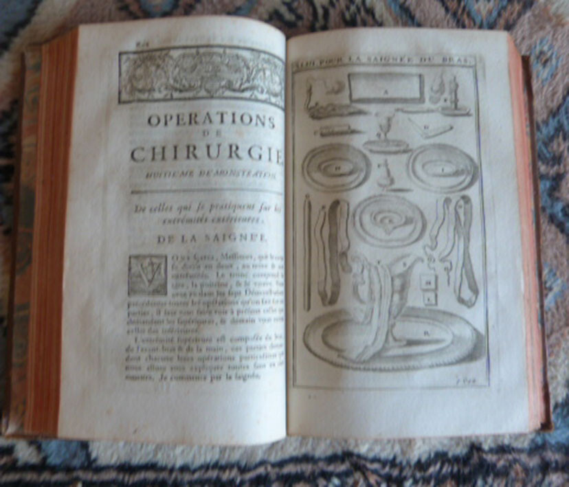 COURS D'OPERATIONS DE CHIRURGIE- PIERRE DIONIS- 1740 | eBay