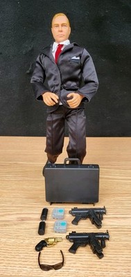 Click N' Play 12" Inch Secret Service Agent Action Figure Play Set w ...