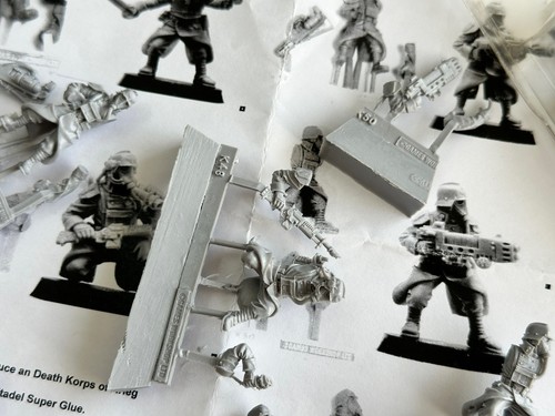 Warhammer 40K Forge World Death Korps Of Krieg Command Squad | eBay