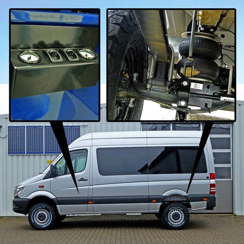 Luftfederung für MB Sprinter W906 ALLRAD 4x4 Comfort-LCV-Kit mit ...