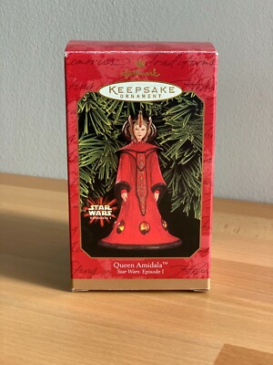 Hallmark Keepsake Star Wars Episode I Queen Amidala - 1999 New in box ...