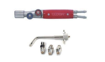 SWISS MADE G-TORCH GLOOR TORCH STANDARD HEAD W/ 3 TIPS FOR PROPANE ...