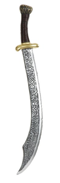 Deluxe 28" Muslim Talwar Costume Accessory Toy Persian Arabian Sword ...