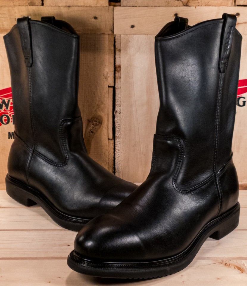 Red Wing 2253 Black Chrome Pecos Boots Size 12D (Steel Toe) (USA) (2001 ...