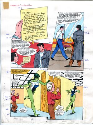 Elementals #9 Page #3 Original Color Guide Ken Feduniewicz | eBay