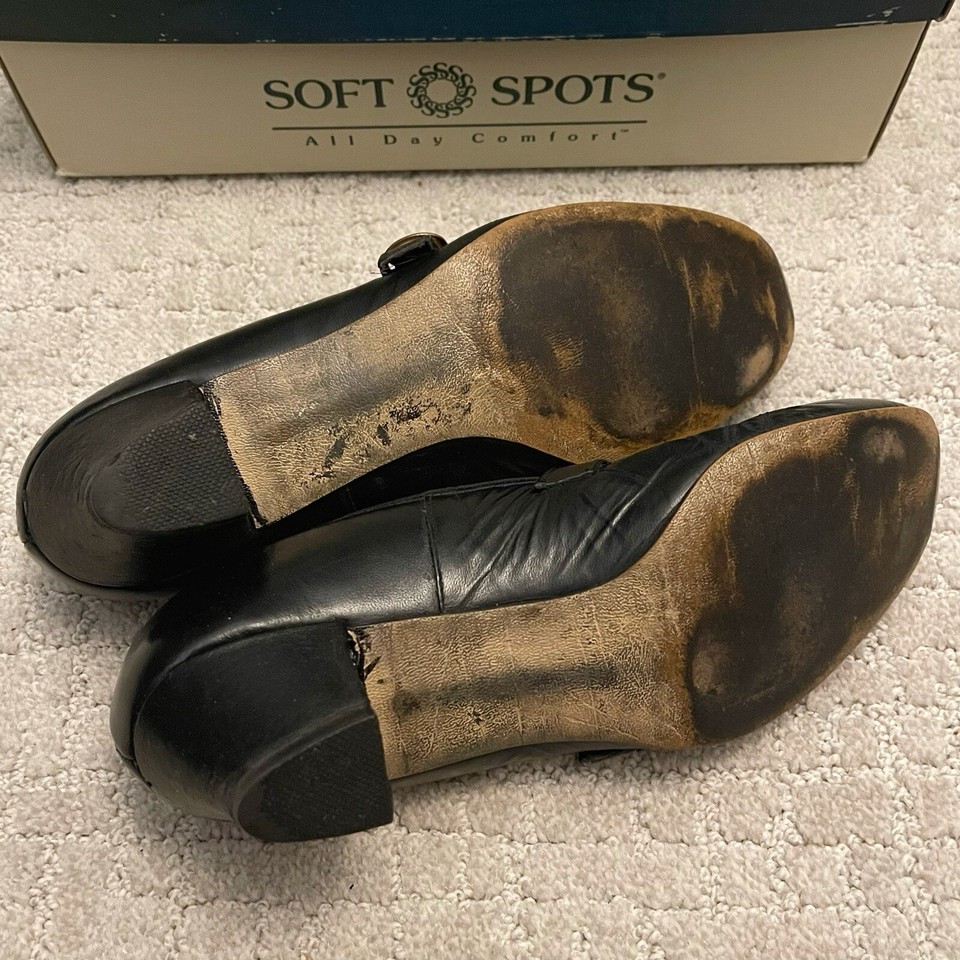 Vintage Soft Spots Women’s Shoes Style #2181 Venus Black Size 8 with ...