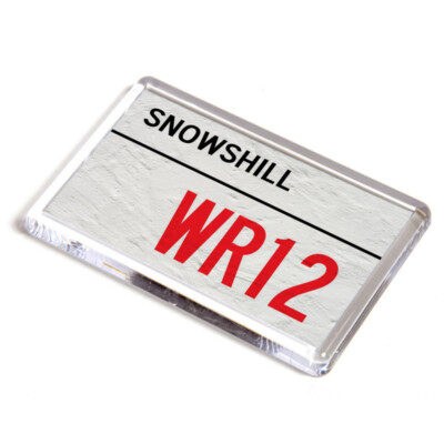 FRIDGE MAGNET - Snowshill WR12 - UK Postcode | eBay