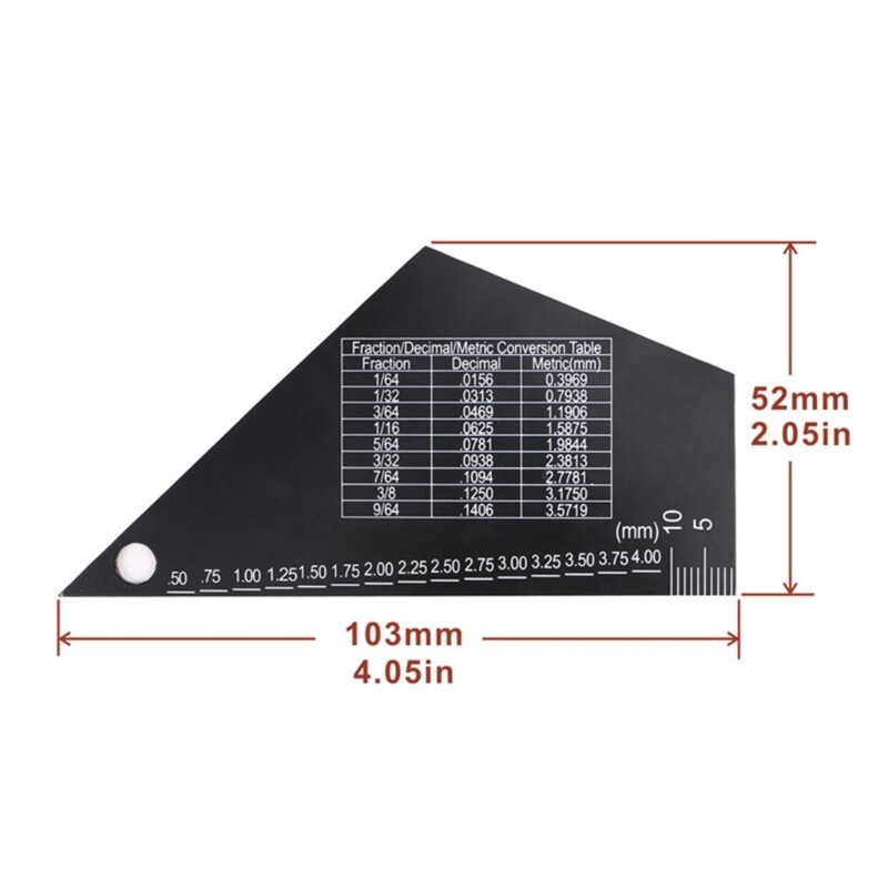 Guitar String Action Ruler Gauge Fret Rocker String Height Gauge ...