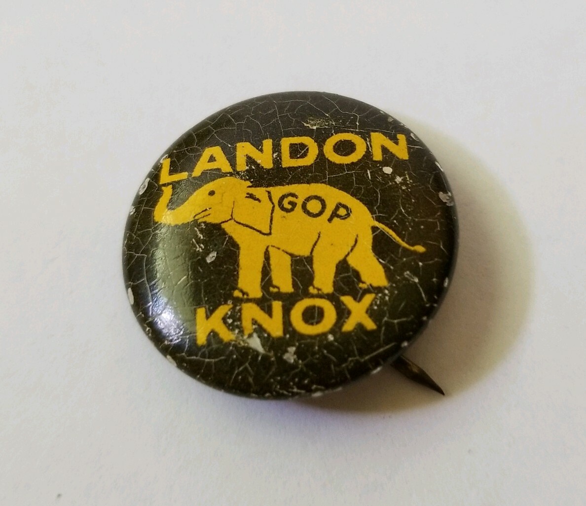 Landon Knox Greenduck Pinback Button - Presidential Campaign Button | eBay