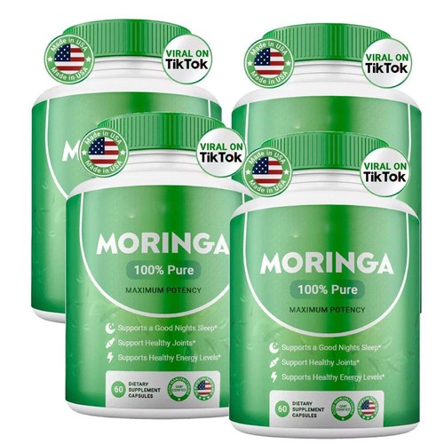Rosabella Moringa Leaf Powder Capsules - 800mg of Pure Nutrient 60Count] | eBay