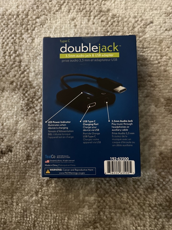 Lightning double Jack 3.5 MM audio Jack and USB adapter | eBay