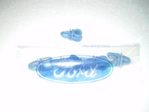 Escort Fuel Pipe Line Clips (4)Blue NOS Genuine Ford Mk1-2 RS 2000 ...