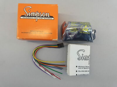 Amp & Voltmeters - Simpson Model