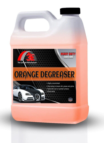 3E Orange Degreaser Wheel & Rim Cleaner 64 OZ Versatile, Effective, Eco ...