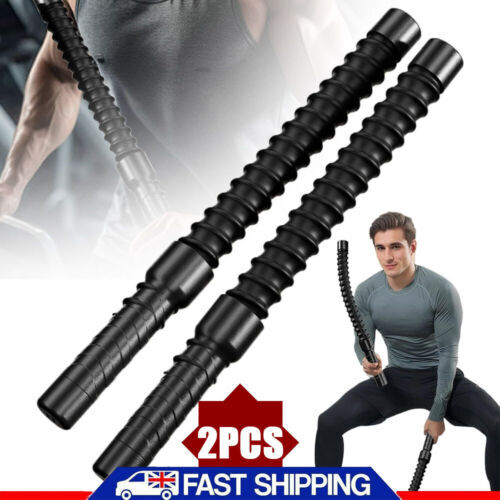 Heavy Duty Arm Power Twister Stretch Spring Bendy Bend Bar Gym Exercise 52cm | eBay UK