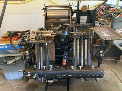 Heidelberg Die Cutter, Ticket Maker, Printer LOCAL or Freight Shipping ...