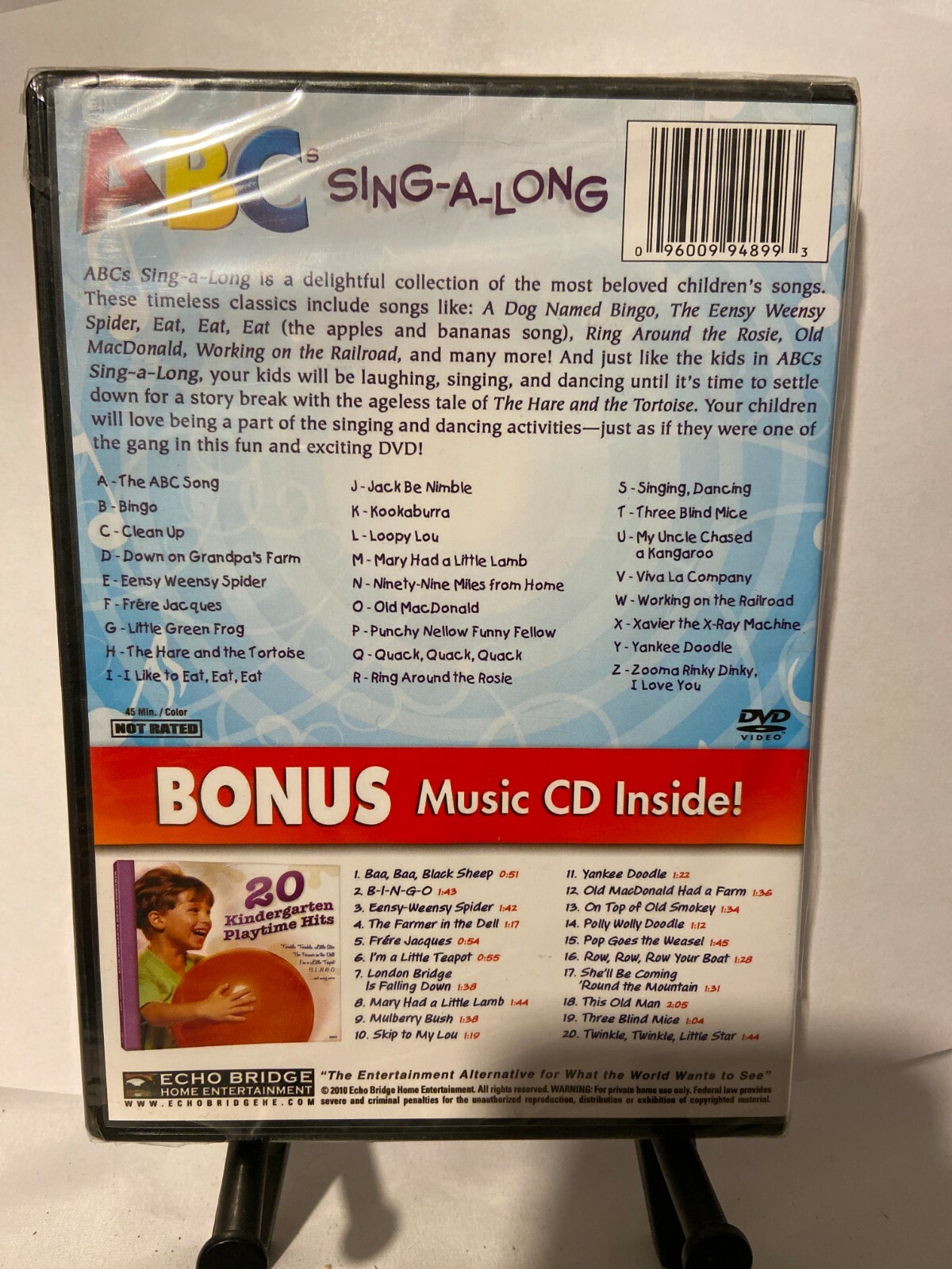 ABCs Sing-A-Long (Blu-ray Disc, 2010, DVD/CD) for sale online | eBay